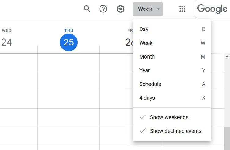 How To Print Google Calendar View Or Save It As Pdf For A Specific Range 