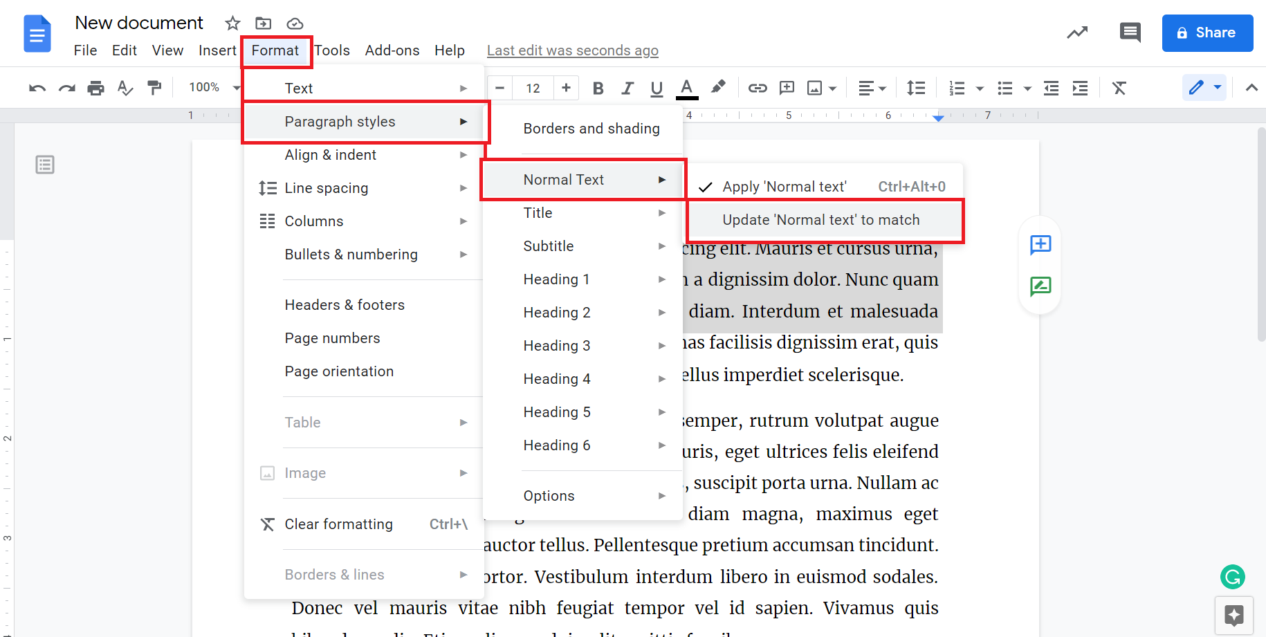 How To Change The Default Font In Google Docs 