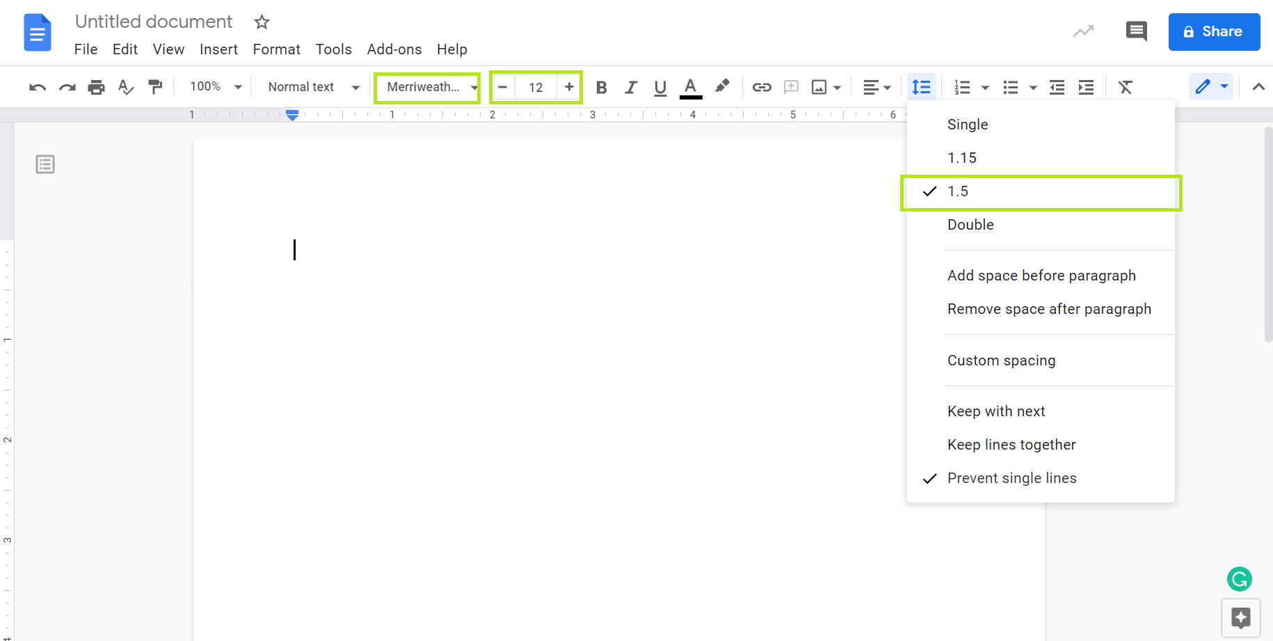 How To Change The Default Font In Google Docs 