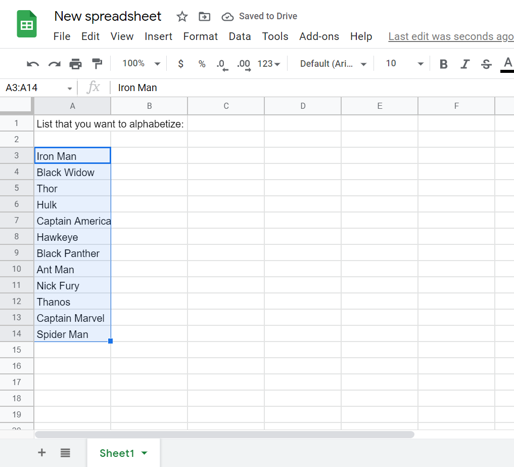 How To Alphabetize In Google Docs 
