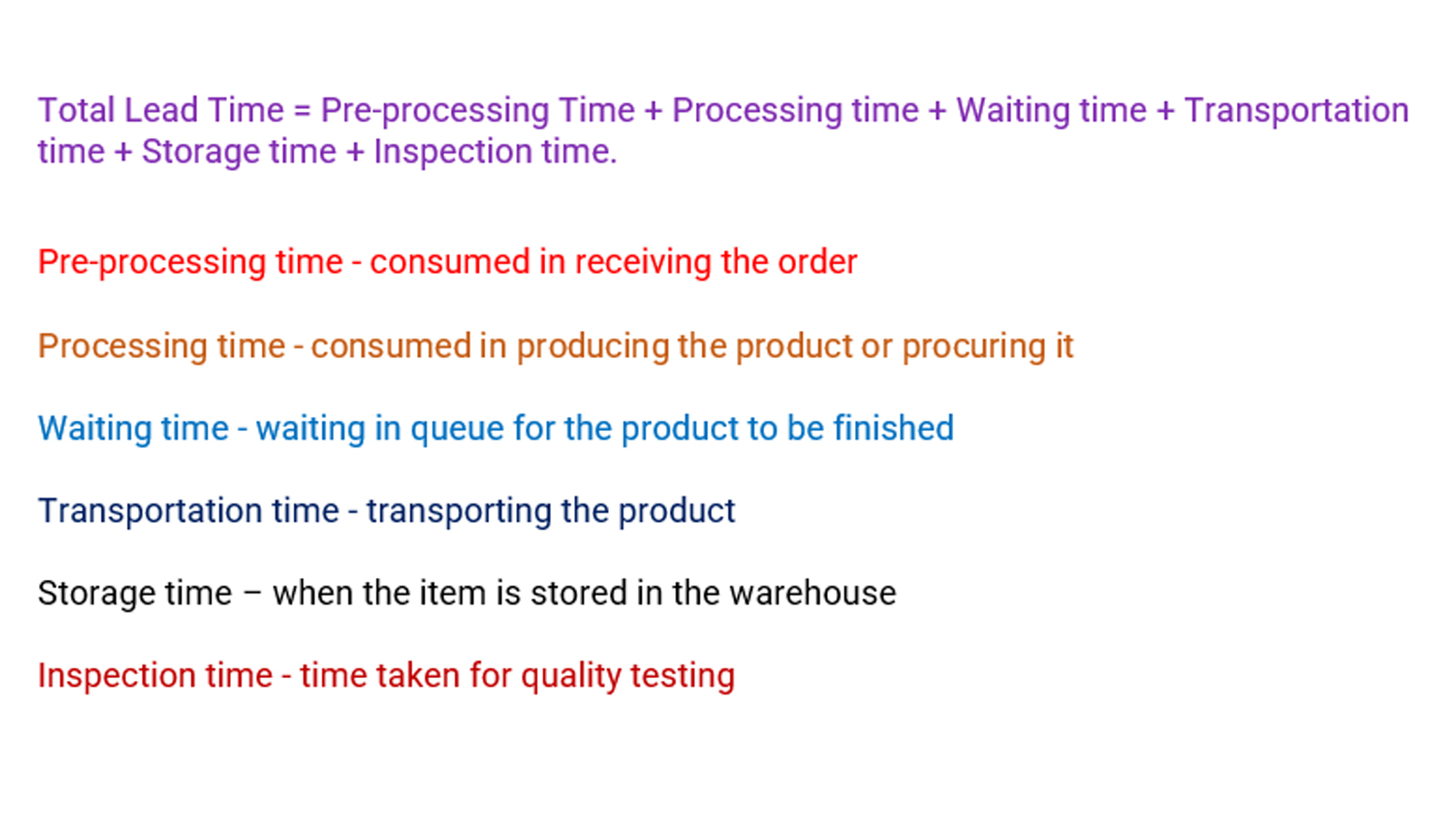Lead Time What It Is How To Calculate It And How To Reduce Lead Time